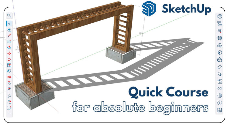 Learn Sketchup Basics – Course For Absolute Beginners – structuraldetails