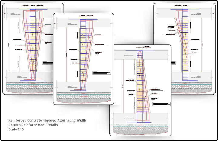 Reinforced Concrete Columns CAD drawings - structuraldetails – Page 2
