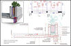 Planter on slab beam edge reinforcement CAD drawing detail ...