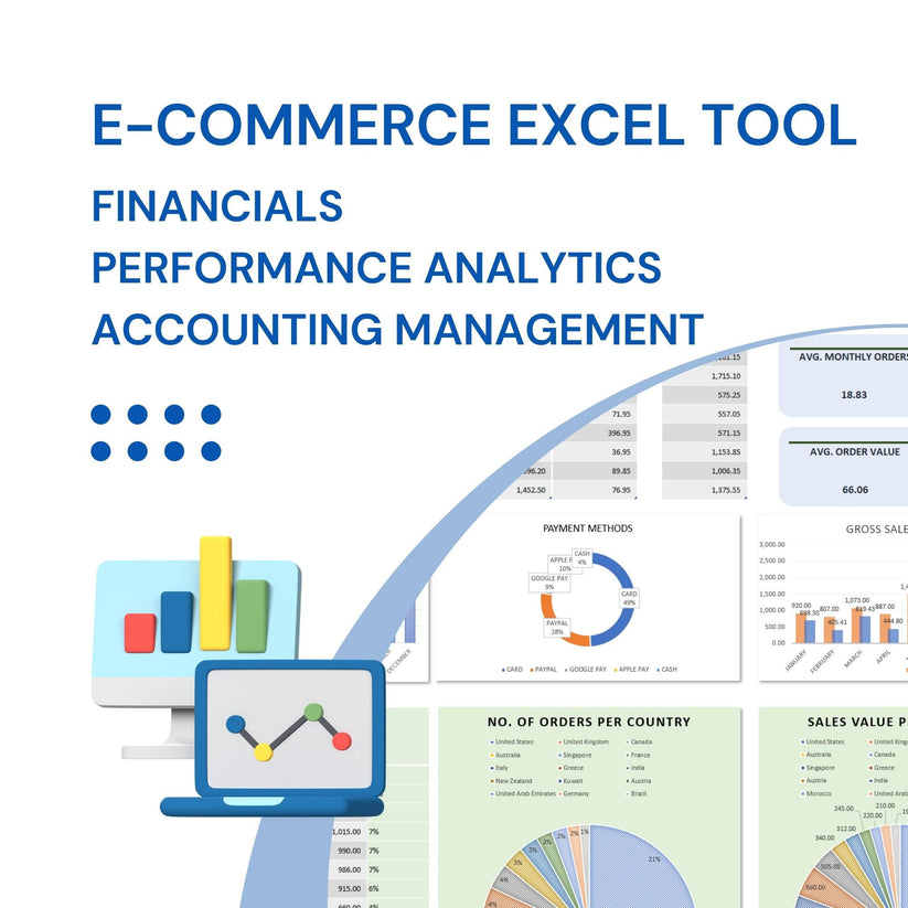 Ecommerce Bundle Excel Templates – structuraldetails