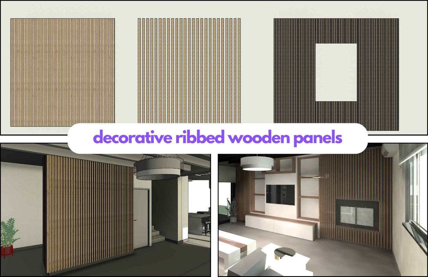 Fully Parametric Fluted Ribbed Wall Based Panel Family – structuraldetails