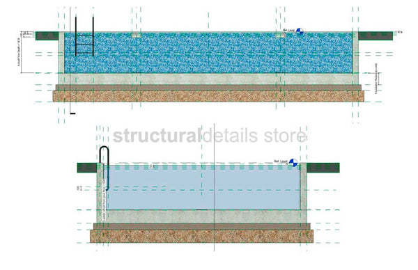 Rectangular Swimming Pools Fully Parametric Revit Family ...