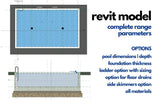Rectangular Swimming Pools Fully Parametric Revit Family ...