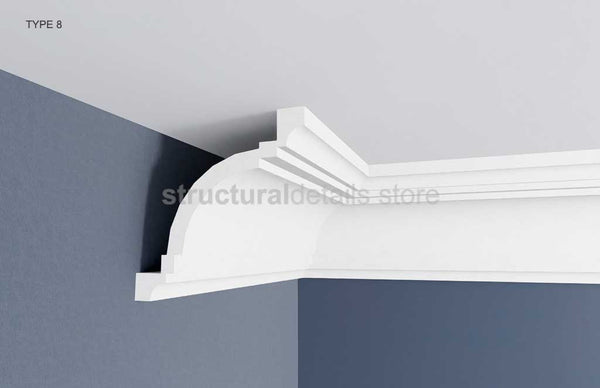 Curved Ceiling Cornice Mouldings Revit Profiles Families ...