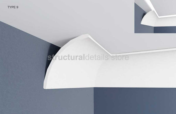 Curved Ceiling Cornice Mouldings Revit Profiles Families ...