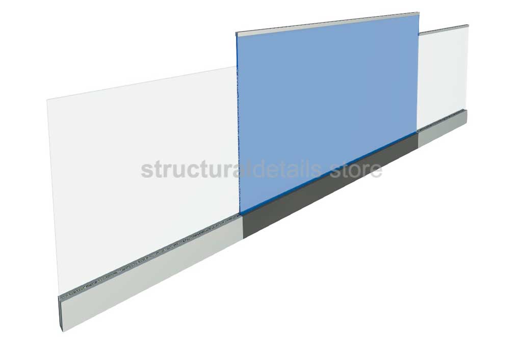 Glass Balustrade Fully Parametric Revit Family - structuraldetails