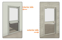 Emergency Exit Door Parametric Revit Family - structuraldetails