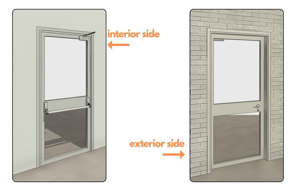 Emergency Exit Door Parametric Revit Family - structuraldetails
