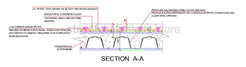 Steel Beam Composite Slab Cross Section CAD Detail -structuraldetails