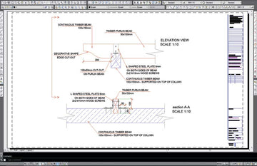 Timber Beams CAD Detailed Drawings - structuraldetails