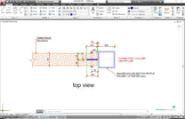 Timber Beam to SHS Steel Column Simple Connection CAD Detail ...