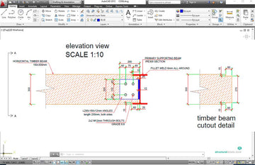 Timber Beams CAD Detailed Drawings - structuraldetails