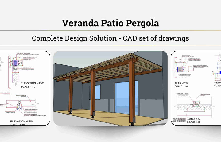 Timber Beams CAD Detailed Drawings - structuraldetails