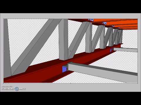 Steel Truss Lower Bottom Chord Lateral Bracing Restraint Detail ...